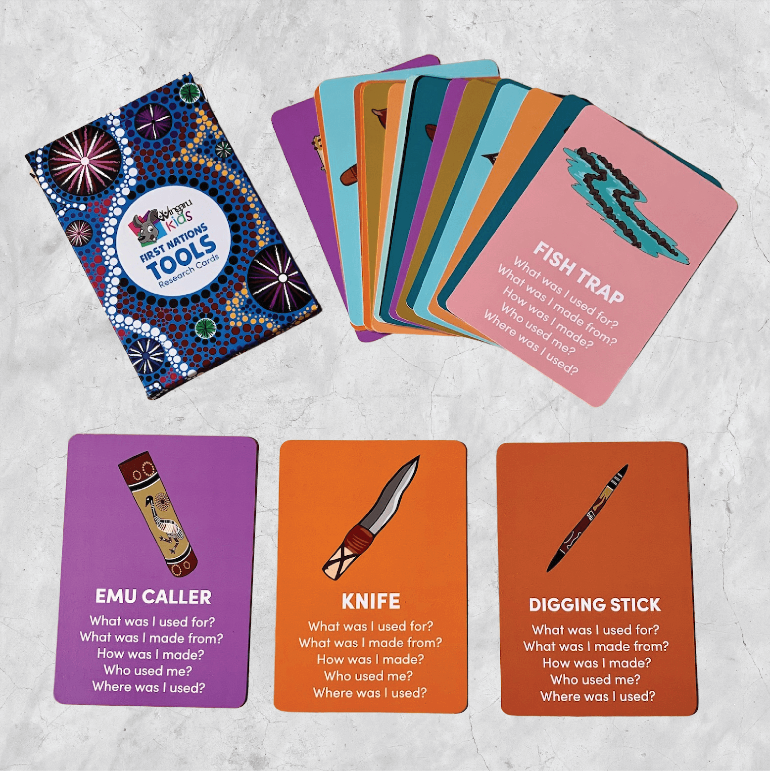 First Nations Tools Research Cards