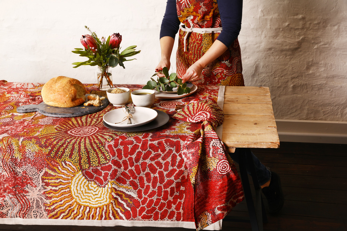 Aboriginal Table Cloths | Welcome To Country