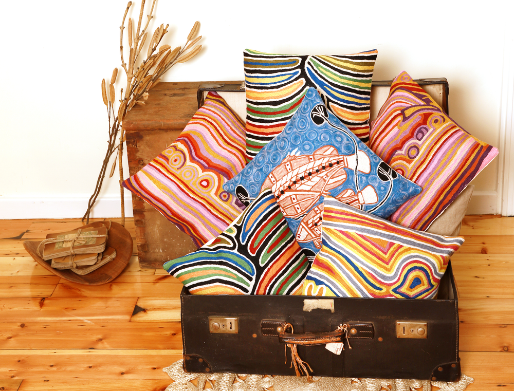 Aboriginal Cushions | Aboriginal Art Cushions | Welcome To Country