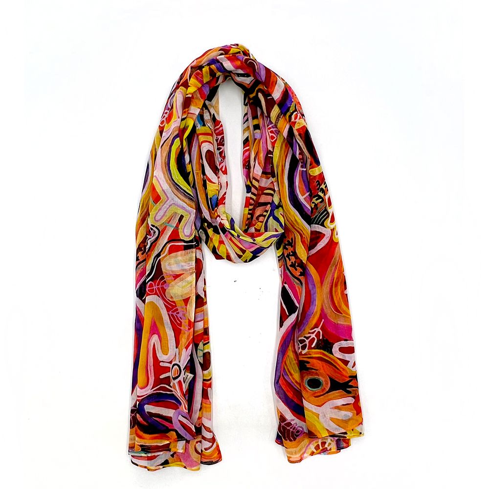 Organic Cotton Scarf by Cedric Varcoe