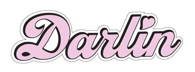 Darlin Sticker