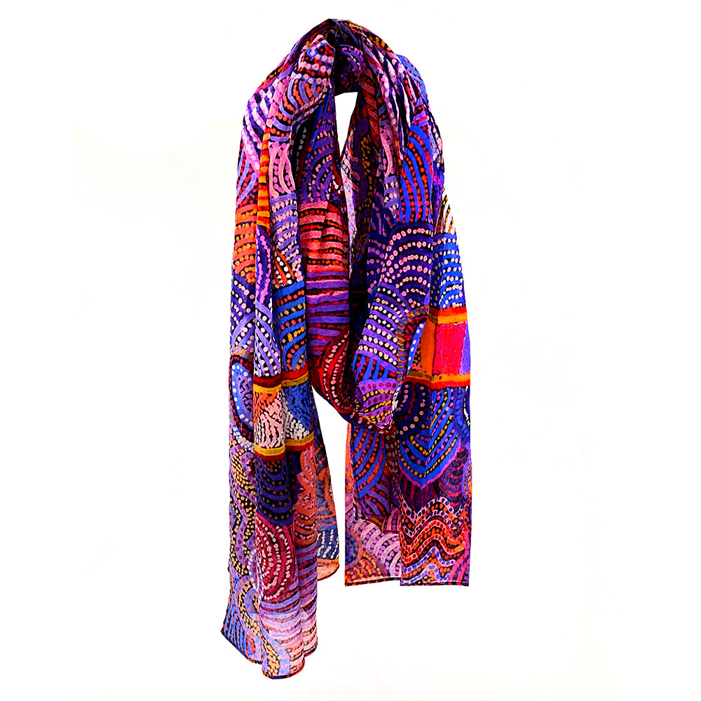 Organic Cotton Scarf by Nora Davidson