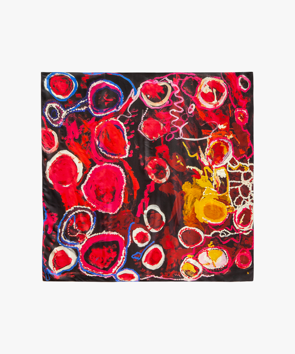 Papa Tjukurpa Scarf By Jimmy Donegan x One Of Twelve