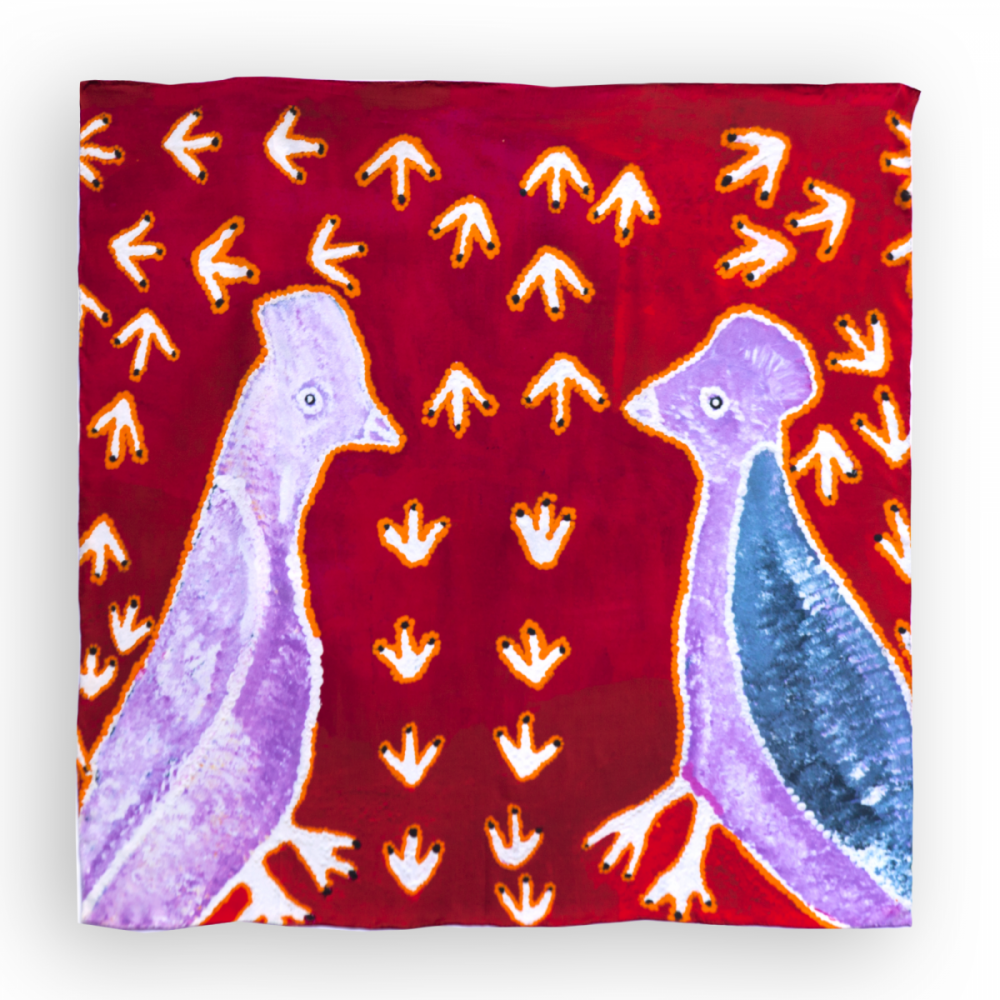 Tjulpu Scarf By Nyanu Watson x One Of Twelve